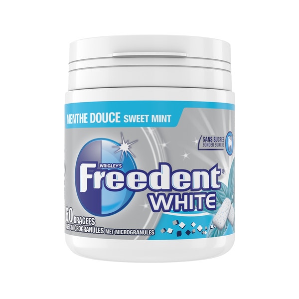 FREEDENT White Boîte Menthe douce 60 dragées | Freedent